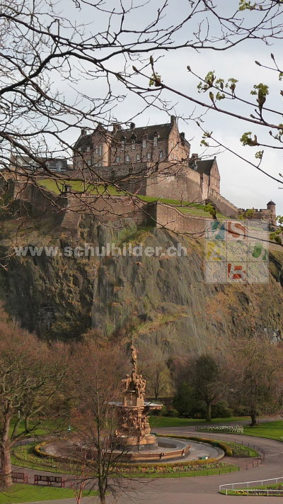 Bild: Edingburgh Castle - Architektur - Städte