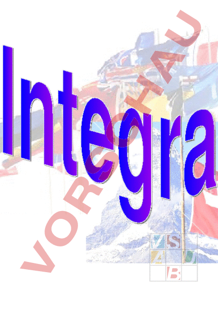 Arbeitsblatt: Integration - Diverses / Fächerübergreifend - Gemischte ...