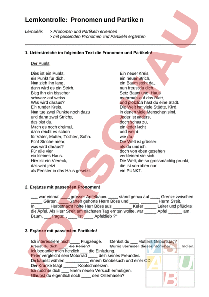 Partikel Und Pronomen Unterscheiden – PCWH