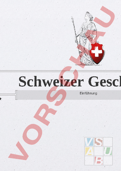 Arbeitsblatt: Schweizer Geschichte Powerpoint - Geschichte - Schweizer ...