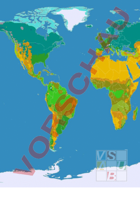 Arbeitsblatt: Grosse Weltkarte (24xA3) - Geographie - Kartographie ...