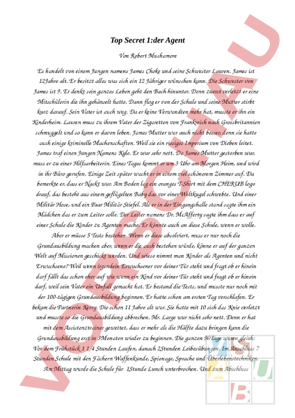 Arbeitsblatt: Top Secret - Geographie - Gemischte Themen