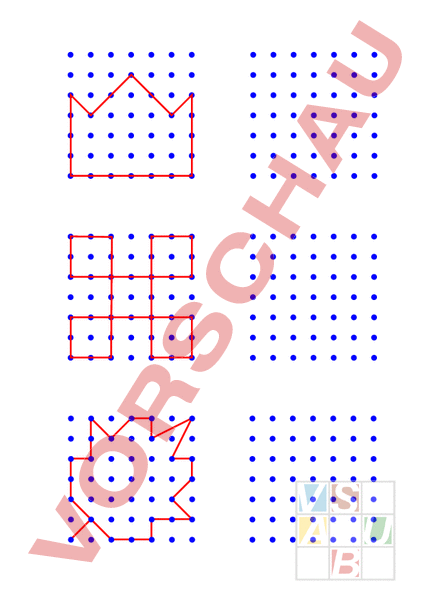 Arbeitsblatt: Punkte verbinden 03 - Geometrie - Anderes Thema