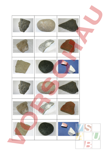 Arbeitsblatt: Memory Steine - Geographie - Geologie / Tektonik ...