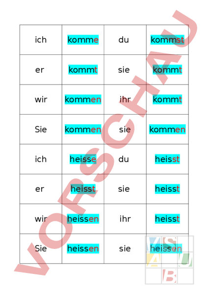 Arbeitsblatt: W- Fragen - Deutsch - DaZ