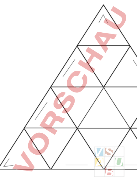 Arbeitsblatt: Vorlage Trimino - Diverses / Fächerübergreifend - Spiele