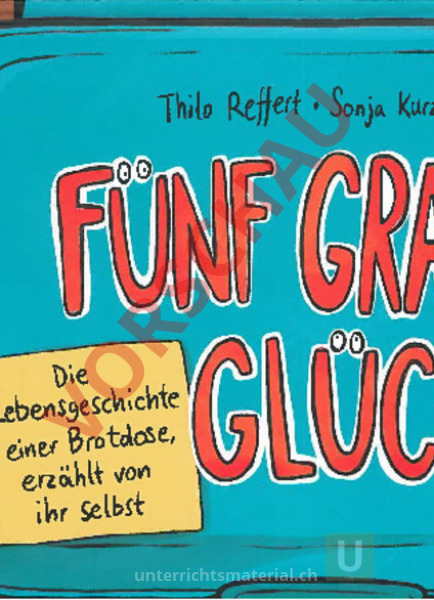 Arbeitsblatt: Fünf Gramm Glück - Deutsch - Leseförderung / Literatur