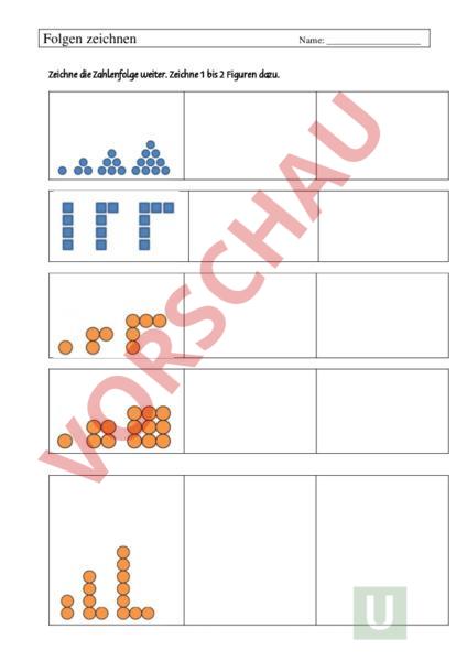 Arbeitsblatt: Folgen - Mathematik - Anderes Thema