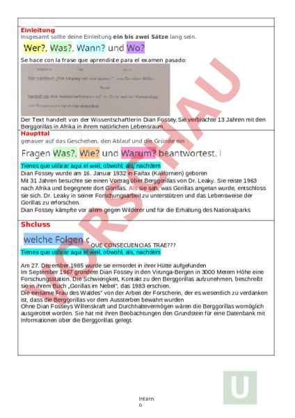 Arbeitsblatt: Sachtext - Deutsch - Grammatik